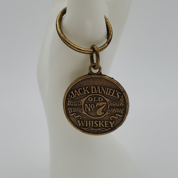 Jack Daniels | Accessories | Jack Daniels Whiskey Vintage Brass Keyring ...